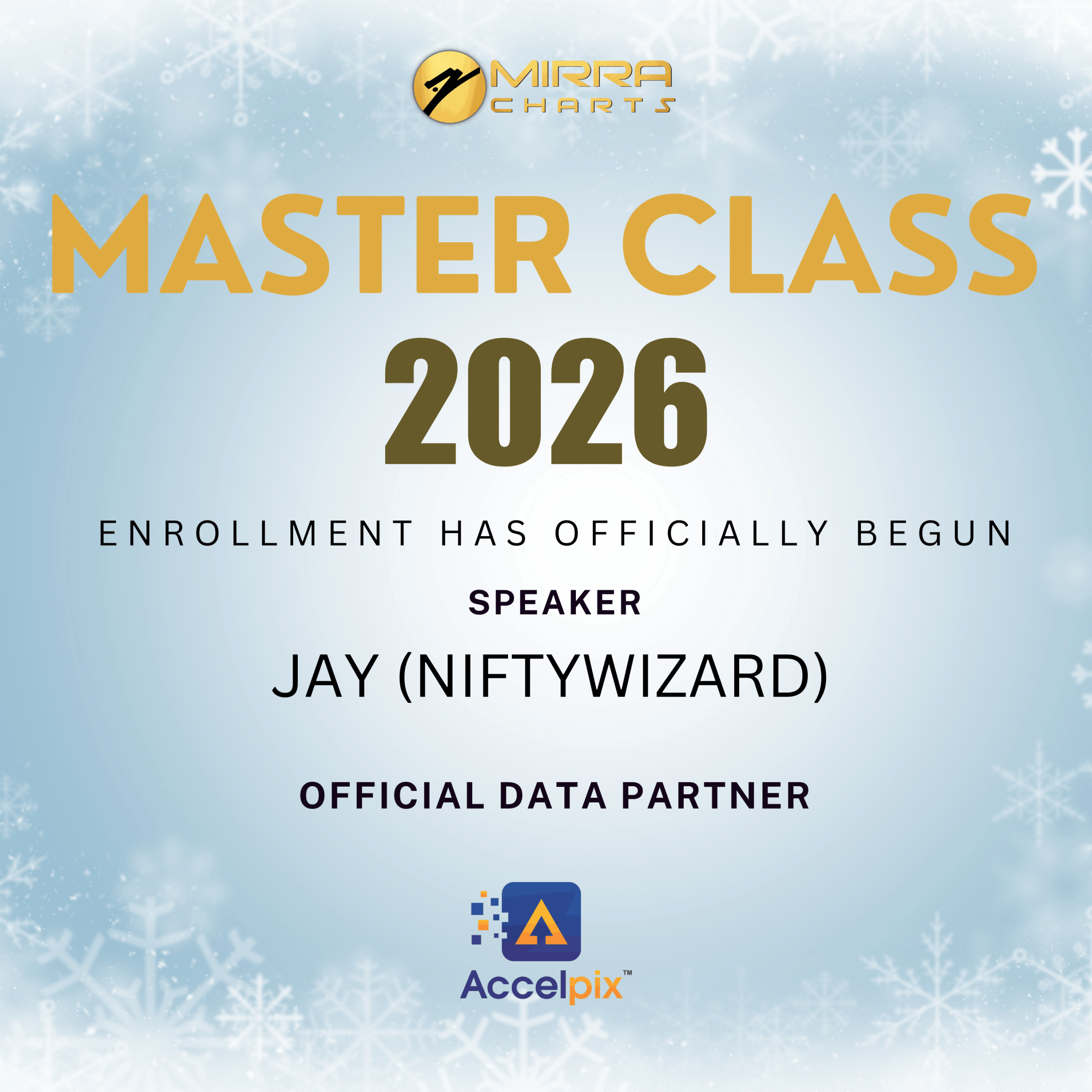 Master Class 2026 – MirraCharts